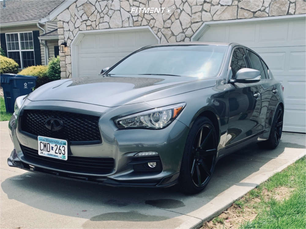 2015 INFINITI Q50 Base with 20x10 Niche Verona and General 255x35 on ...