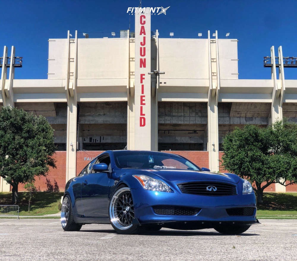 2008 INFINITI G37 Base with 20x10.5 ESR Sr01 and Achilles 255x35 on ...