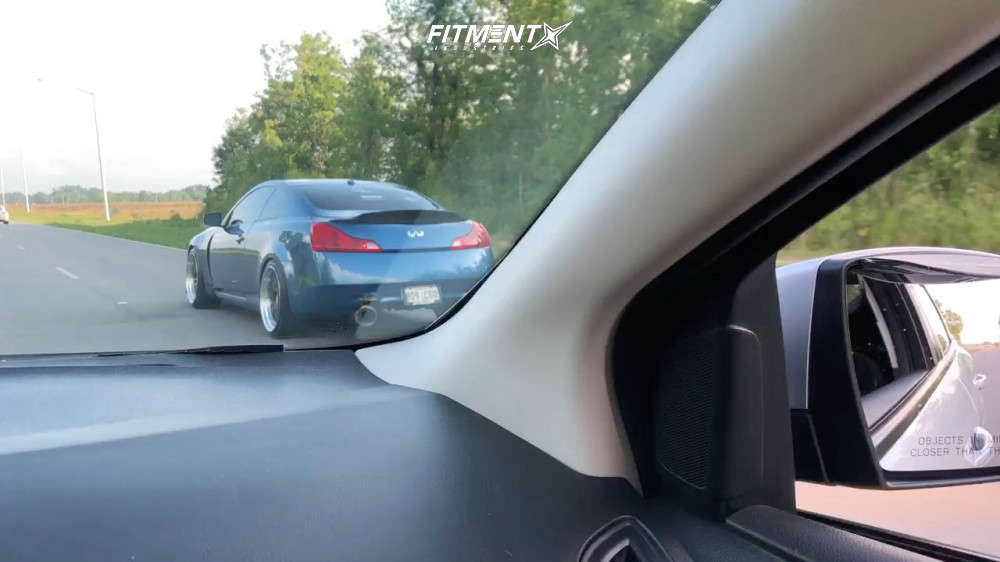 2008 INFINITI G37 Base with 20x10.5 ESR Sr01 and Achilles 255x35 on ...