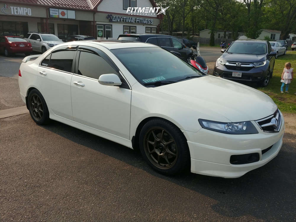 2006 Acura TSX Base with 17x8 Konig Lockout and Hankook 235x45 on ...