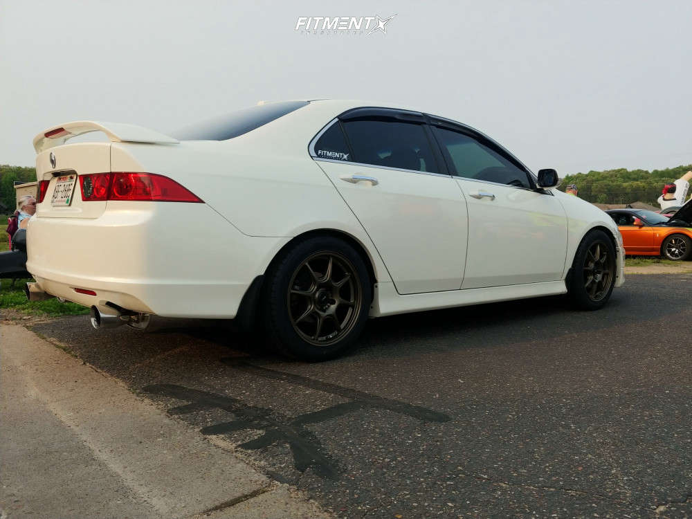 2006 Acura TSX Base with 17x8 Konig Lockout and Hankook 235x45 on ...