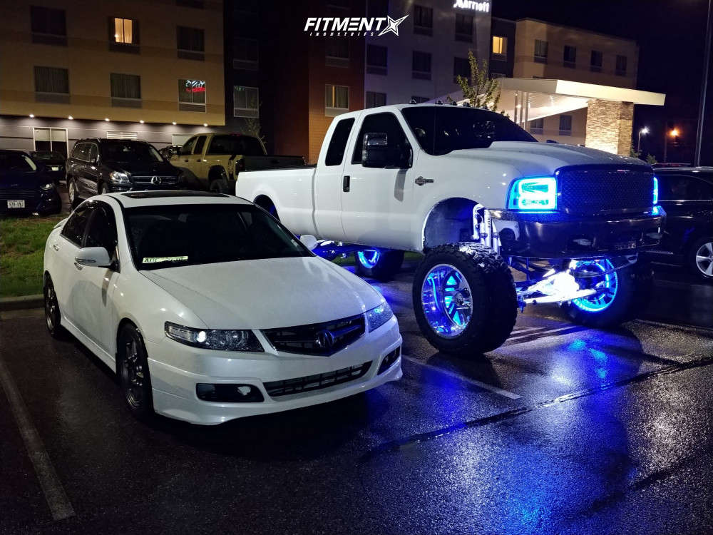 2006 Acura TSX Base with 17x8 Konig Lockout and Hankook 235x45 on ...