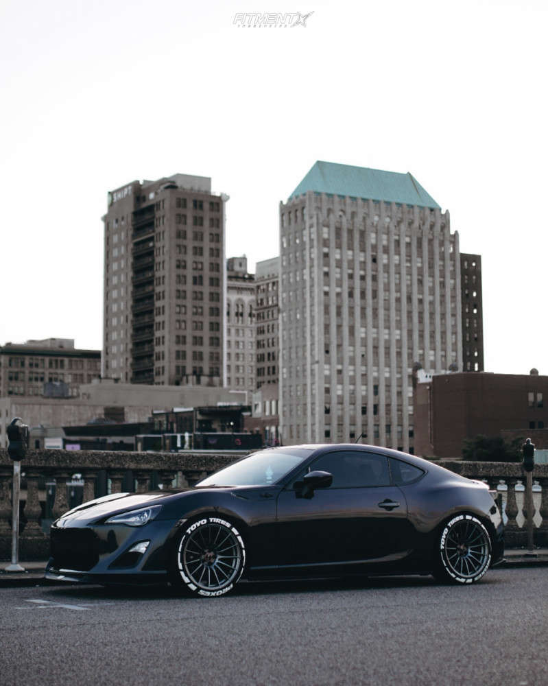 2013 Scion FR-S Base with 18x9.5 Ambit Re02 and Toyo Tires 255x35 on ...