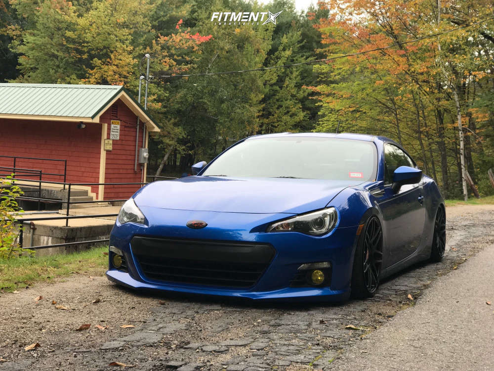 2013 Subaru BRZ Premium with 18x9.5 Forgestar F14 and Achilles 215x35 ...