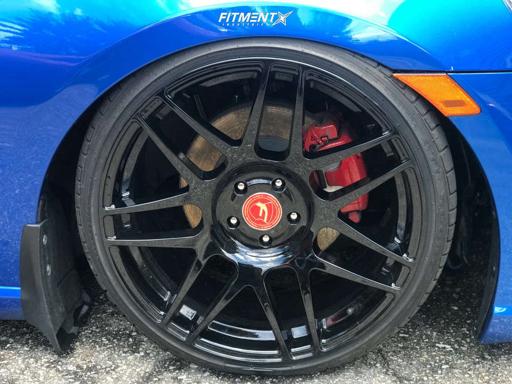 2013 Subaru BRZ Premium with 18x9.5 Forgestar F14 and Achilles 215x35 ...