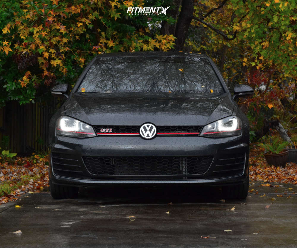 2017 Volkswagen GTI Performance with 18x8.5 HRE Ff15 and Michelin ...
