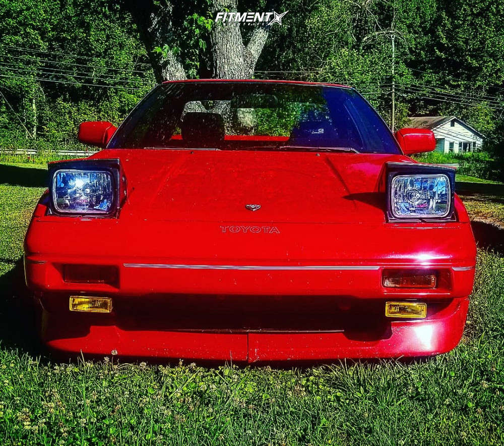 1989 Toyota MR2 GT with 15x7 Enkei Compe and Falken 205x50 on Coilovers ...