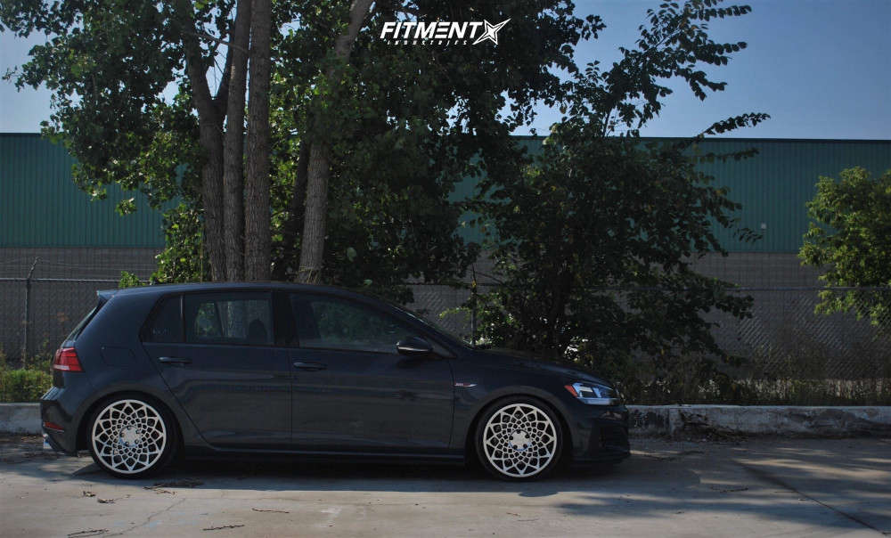 2018 Volkswagen GTI S with 18x8.5 Radi8 R8b12 and Nankang 225x35 on ...