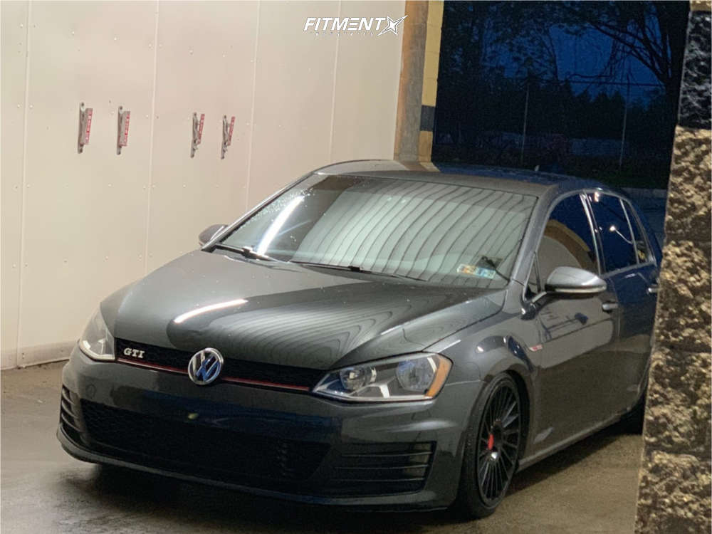 2016 Volkswagen GTI Autobahn with 18x8.5 Rotiform Ind-t and Pirelli ...
