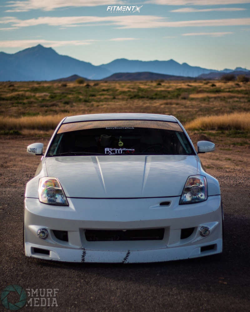 2003 Nissan 350Z Enthusiast with 19x9.5 Varrstoen Es8 and Delinte ...