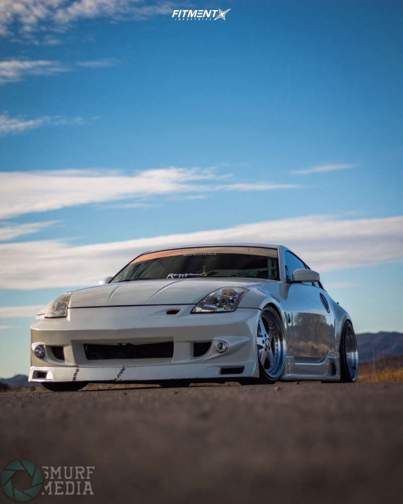 2003 Nissan 350Z Enthusiast with 19x9.5 Varrstoen Es8 and Delinte ...