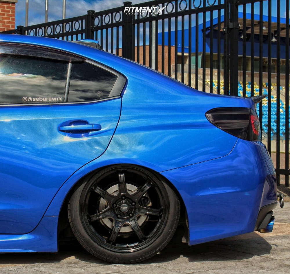 2015 Subaru WRX Limited with 18x8 MB Wheels Revolt and General 245x40 ...