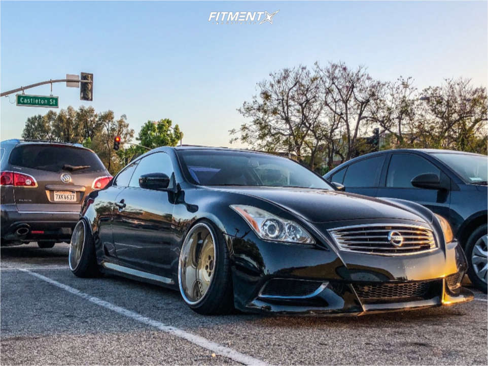 2008 INFINITI G37 Journey with 19x11.5 Locksmice Dukes and Lionhart ...