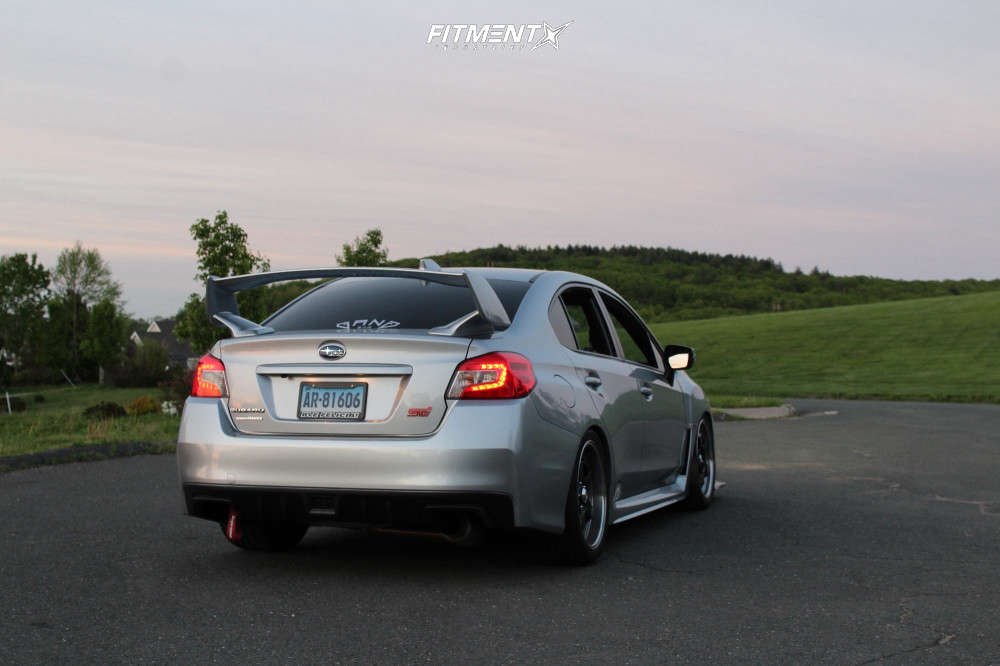 2017 Subaru WRX STI Base with 18x10 Konig Ssm and Dunlop 245x40 on ...