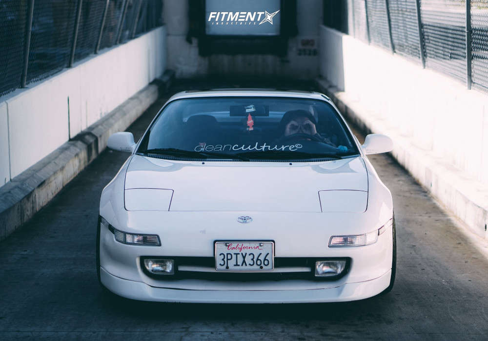 1992 Toyota MR2 Base with 17x8 Blitz 01 and Yokohama 145x40 on ...
