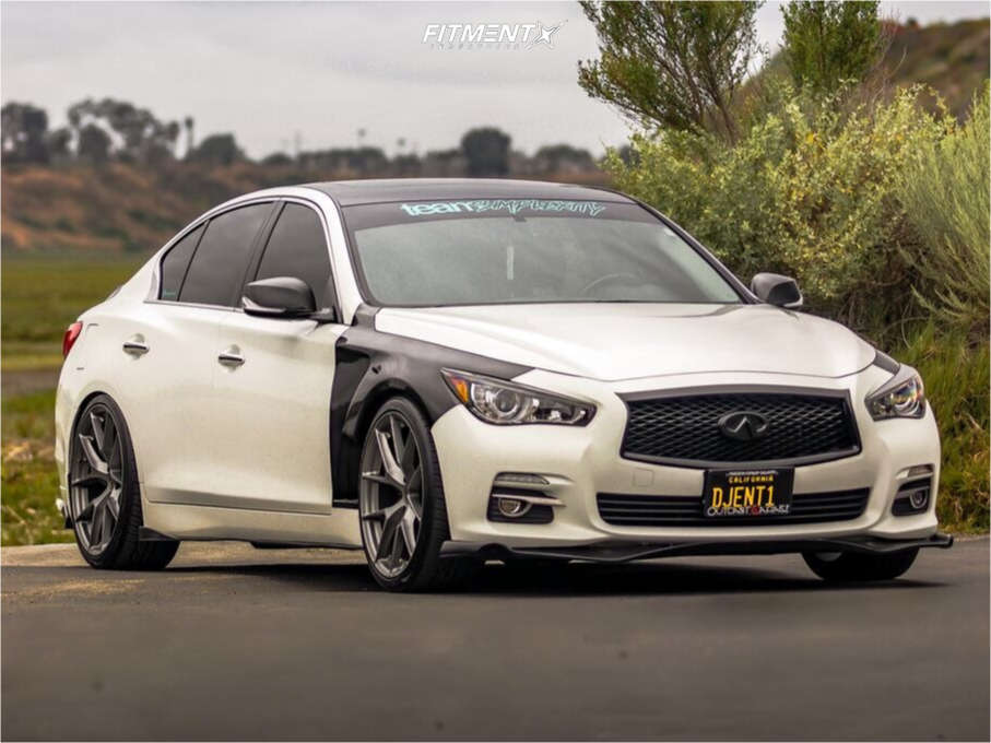 2014 INFINITI Q50 Premium with 20x9 Aodhan Ls007 and Toyo Tires 245x35 ...