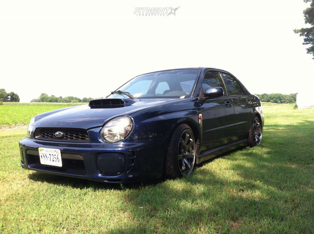 2002 Subaru Impreza RS with 17x9.25 XXR 551 and Cooper 225x40 on ...