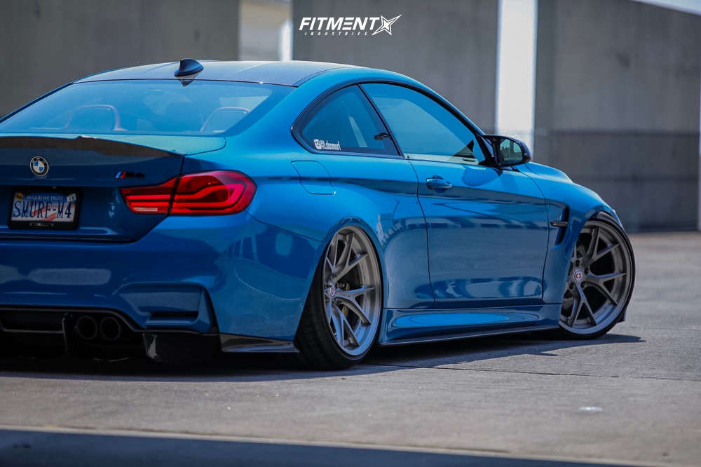 2015 BMW M4 Base with 20x10 HRE S101 and Michelin 265x30 on Air ...