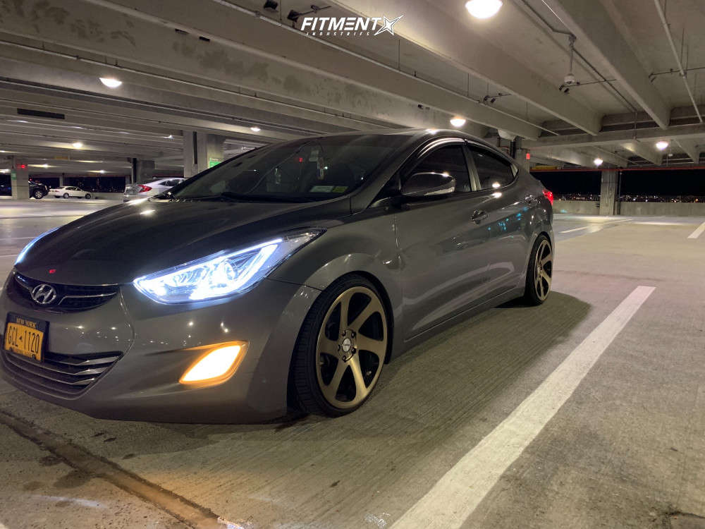 2013 Hyundai Elantra Limited with 18x8.5 Shift Strut and Lionhart ...
