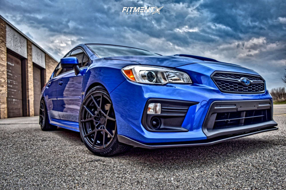 2018 Subaru WRX Base with 18x9.5 Rotiform Kps and Advanta 245x40 on ...