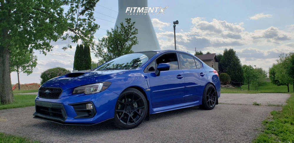2018 Subaru WRX Base with 18x9.5 Rotiform Kps and Advanta 245x40 on ...