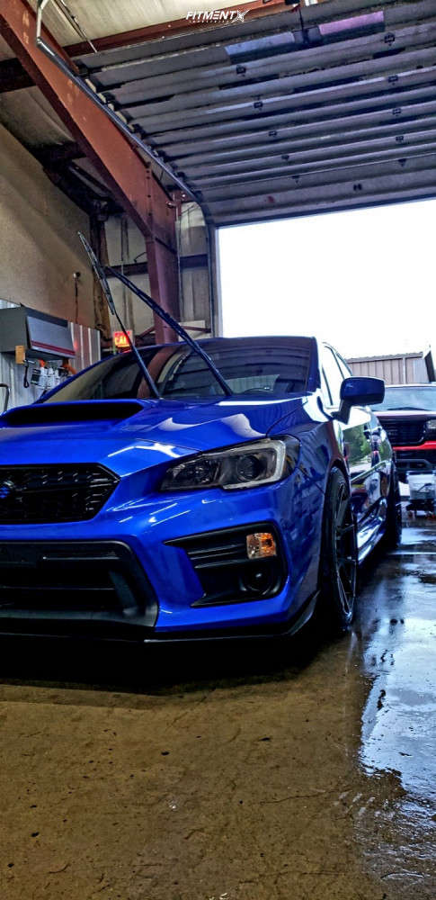 2018 Subaru WRX Base with 18x9.5 Rotiform Kps and Advanta 245x40 on ...