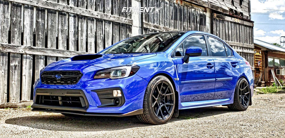 2018 Subaru WRX Base with 18x9.5 Rotiform Kps and Advanta 245x40 on ...