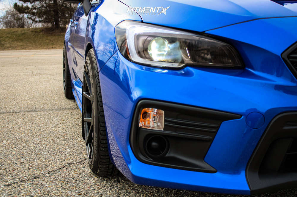 2018 Subaru WRX Base with 18x9.5 Rotiform Kps and Advanta 245x40 on ...