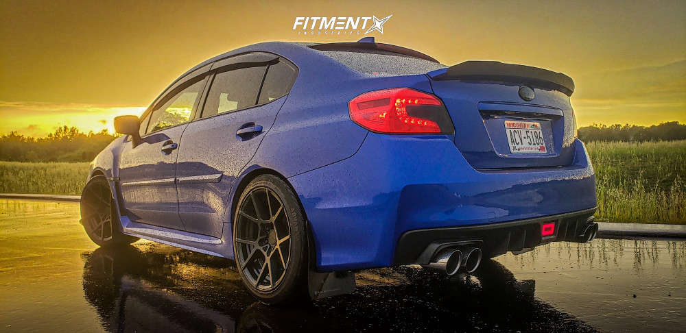 2018 Subaru WRX Base with 18x9.5 Rotiform Kps and Advanta 245x40 on ...