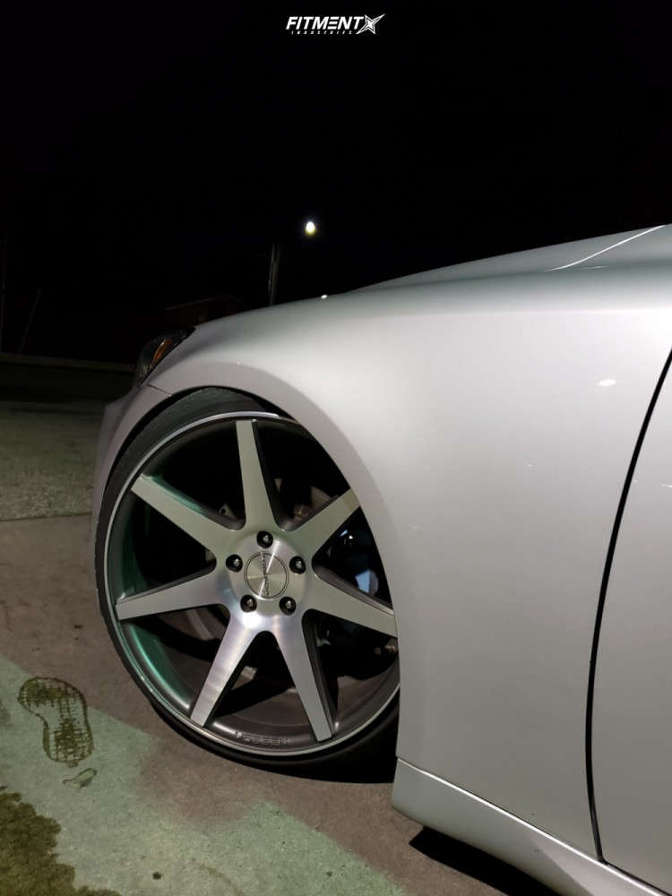 2007 Lexus IS250 Base with 19x10 Vossen Cv7 and Toyo Tires 225x40 on ...