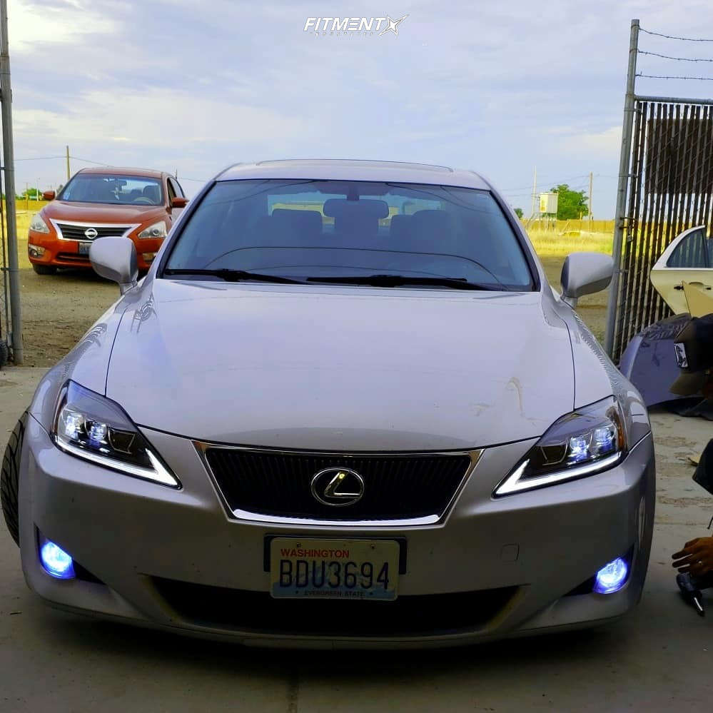 2007 Lexus IS250 Base with 19x10 Vossen Cv7 and Toyo Tires 225x40 on ...