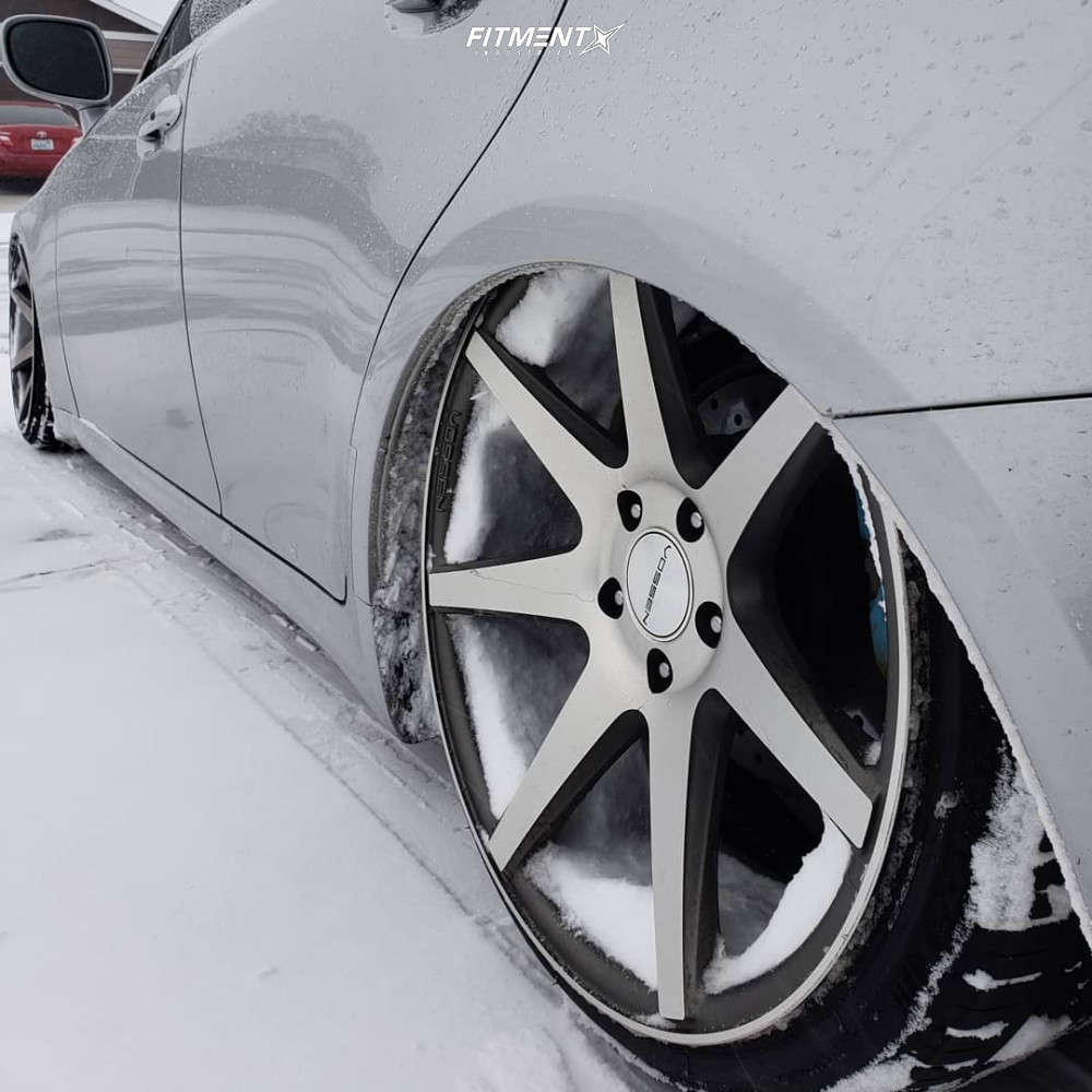 2007 Lexus IS250 Base with 19x10 Vossen Cv7 and Toyo Tires 225x40 on ...