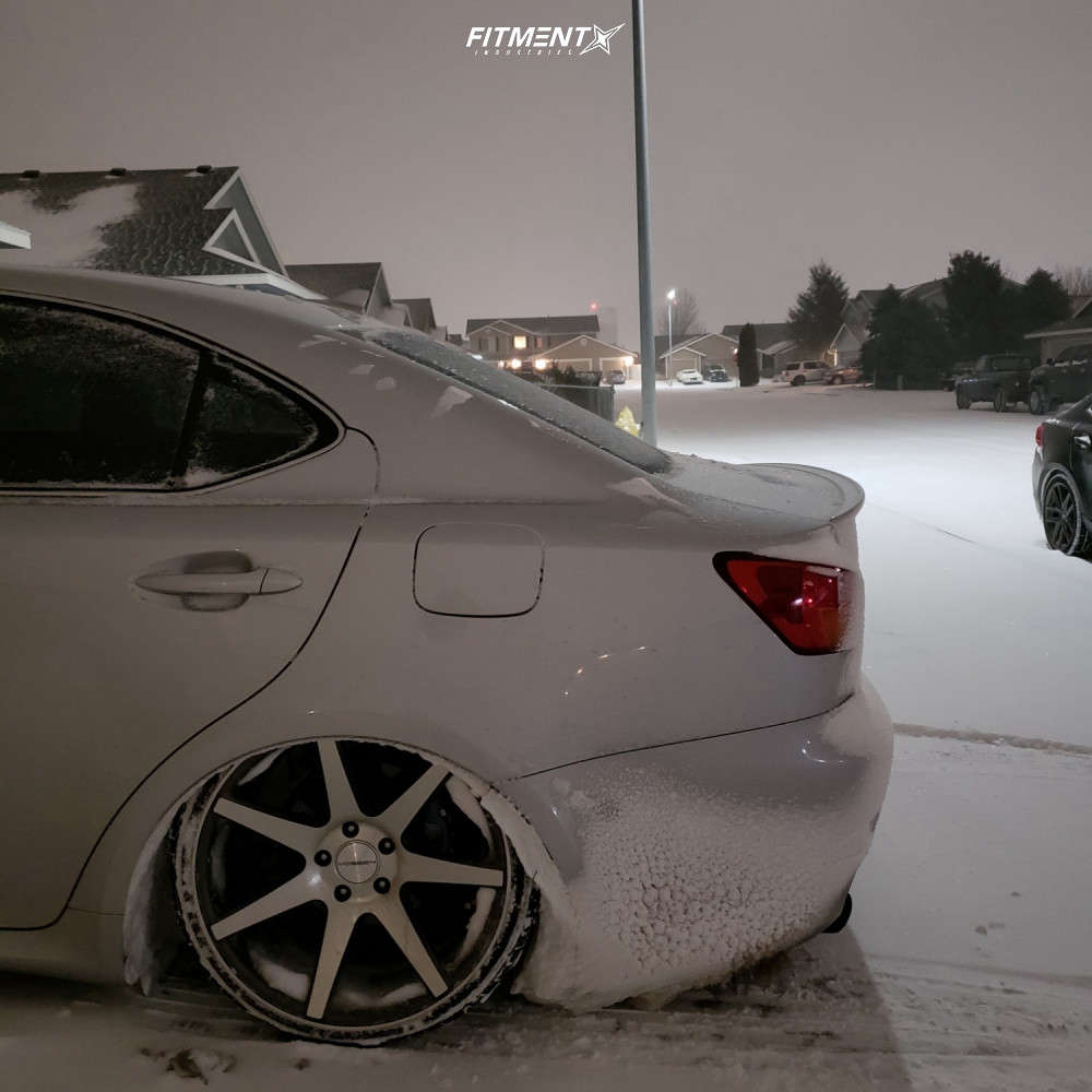 2007 Lexus IS250 Base with 19x10 Vossen Cv7 and Toyo Tires 225x40 on ...
