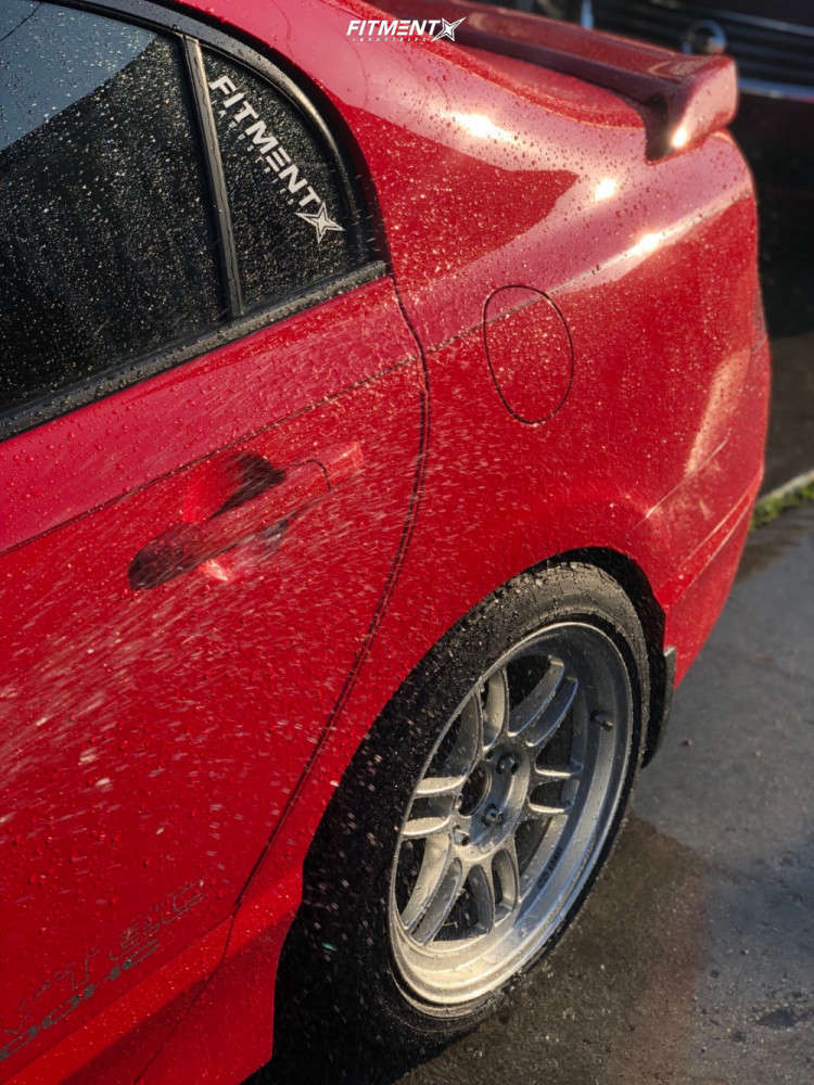 2011 Honda Civic Si with 17x9 Enkei RPF1 and Federal 235x40 on ...