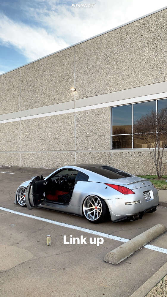 2006 Nissan 350Z Base with 19x10.5 Weds Lxz and Achilles 215x35 on ...