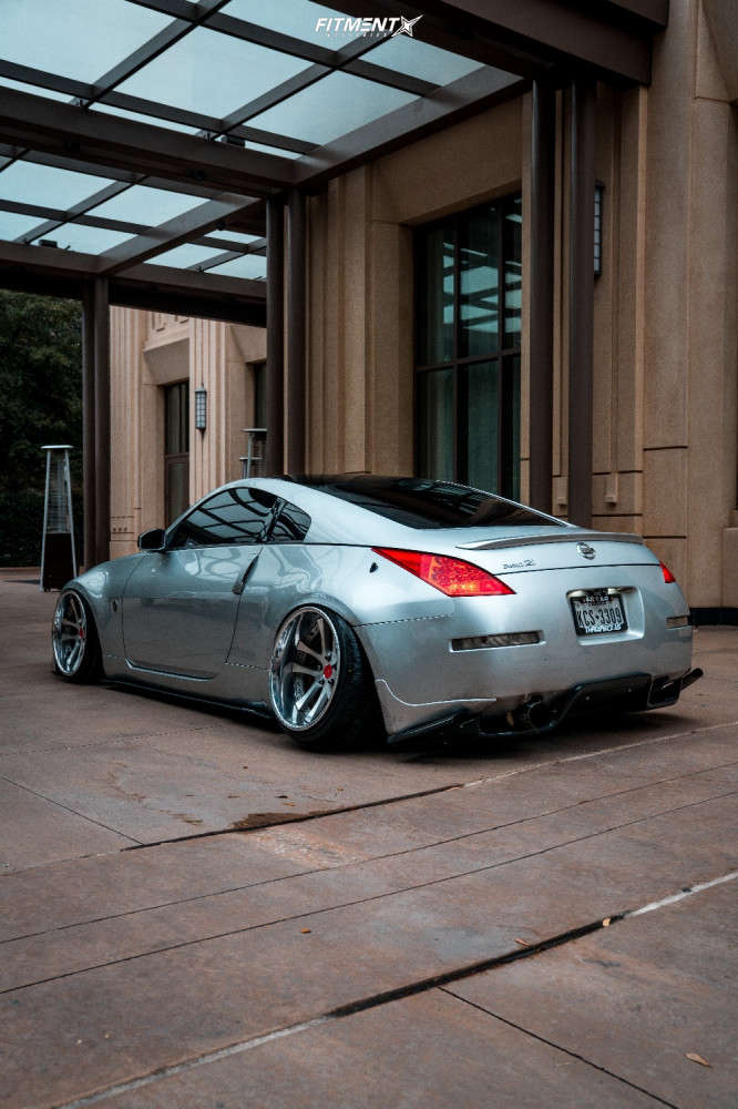 2006 Nissan 350Z Base with 19x10.5 Weds Lxz and Achilles 215x35 on ...