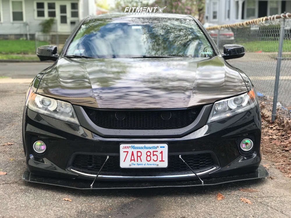 2013 Honda Accord EX-L with 19x9.5 ESR Sr09 and Kenda 235x35 on Air ...