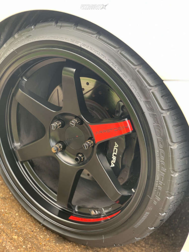 2008 Acura TL Type-S with 18x9.5 Varrstoen Es2 and BFGoodrich 225x40 on ...