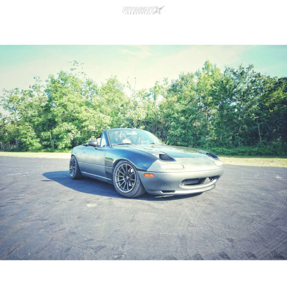 1994 Mazda MX-5 Miata Base with 15x9 Konig Dial In and Hankook 205x45 ...