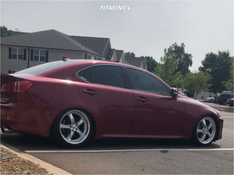 2012 Lexus IS250 Base with 18x8 TSW Jarama and Pirelli 235x30 on ...