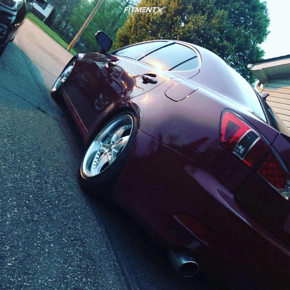 2012 Lexus IS250 Base with 18x8 TSW Jarama and Pirelli 235x30 on ...