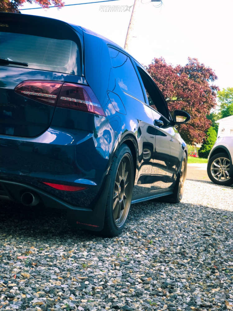 2015 Volkswagen GTI S with 18x8.5 Konig Hypergram and Nitto 225x45 on ...