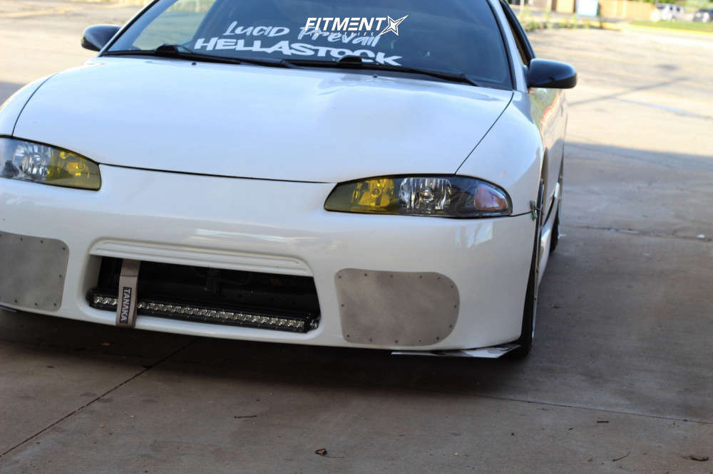 1998 Mitsubishi Eclipse RS with 18x8.5 American Racing Ar913 and ...