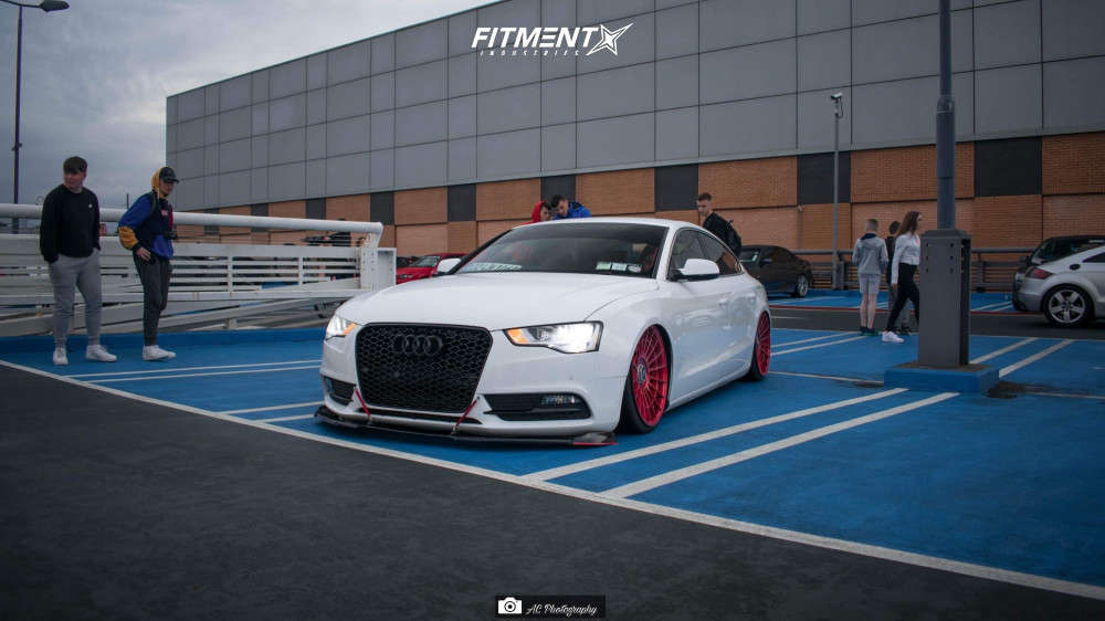 2013 Audi A5 Cabriolet with 20x10 Rotiform Las-r and Continental 235x40 ...