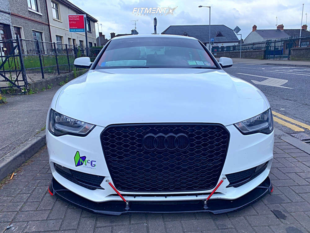 2013 Audi A5 Cabriolet with 20x10 Rotiform Las-r and Continental 235x40 ...