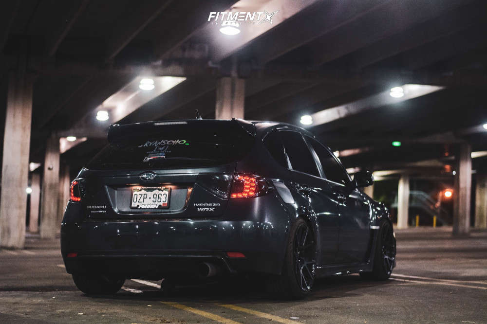 2013 Subaru WRX Limited with 18x9.5 Rotiform Kps and Nankang 225x40 on ...