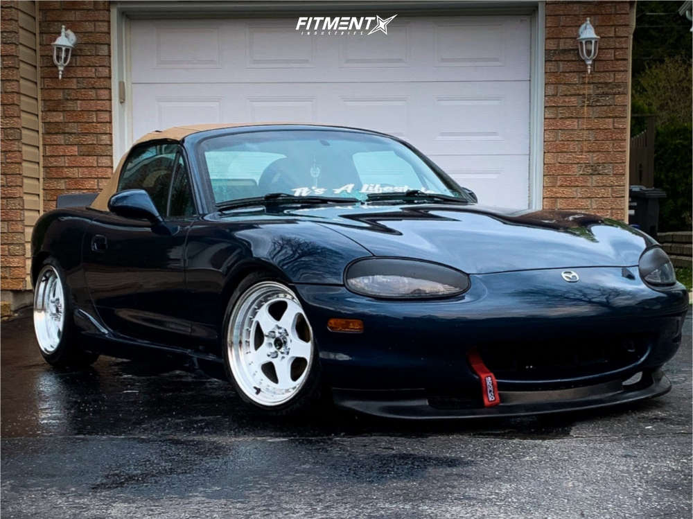 1999 Mazda MX-5 Miata Base with 16x8 JNC Jnc010 and Sailun 195x45 on ...