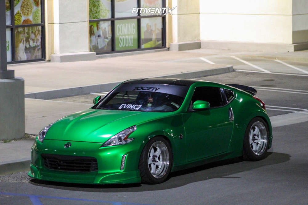 2015 Nissan 370Z Base with 18x9.5 MST Mt07 and Federal 265x40 on ...