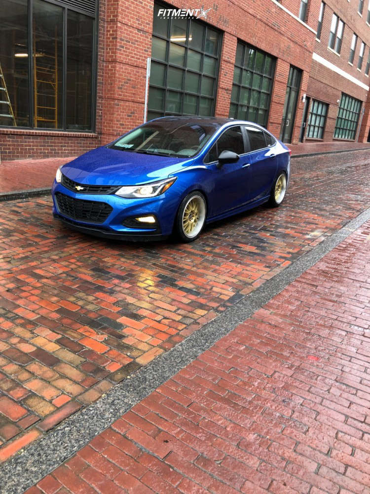 2016 Chevrolet Cruze LT with 18x8.5 STR 514 and Nitto 225x40 on ...
