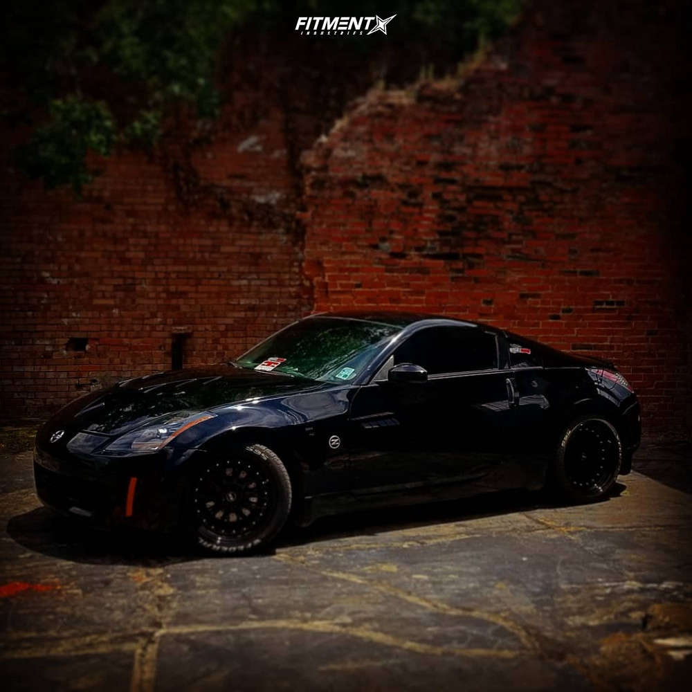 2003 Nissan 350Z Base with 18x8.5 XXR 521 and Federal 245x40 on Stock Suspension | 716249 ...